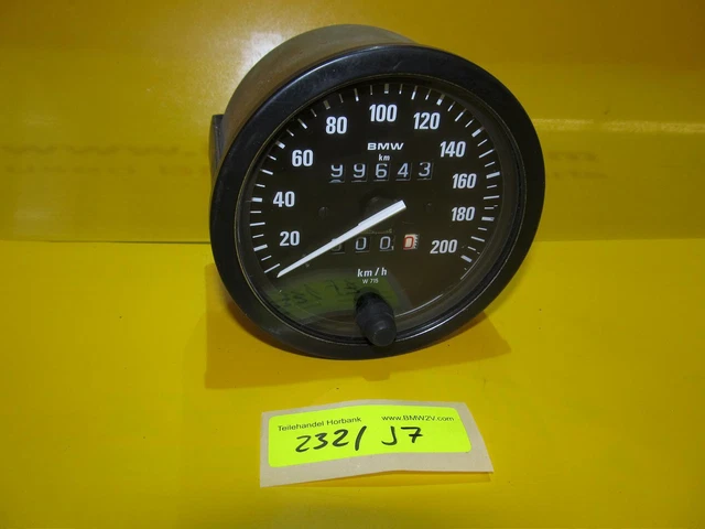 BMW R100 GS Tachometer Motometer 100mm W715 99643km speedometer EUR 399 ...