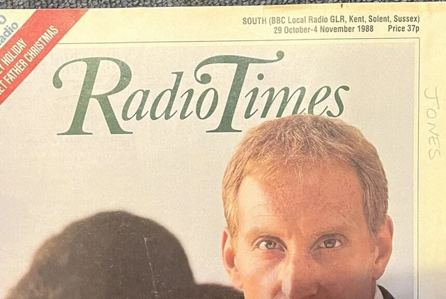 RADIO TIMES 1988 29 Oct 1980s TV Advertising Vintage First Born Charles ...