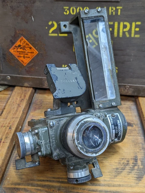 ORIGINAL WW2 US Army Periscope M20 for M4 Sherman M3 Stuart £89.00 ...