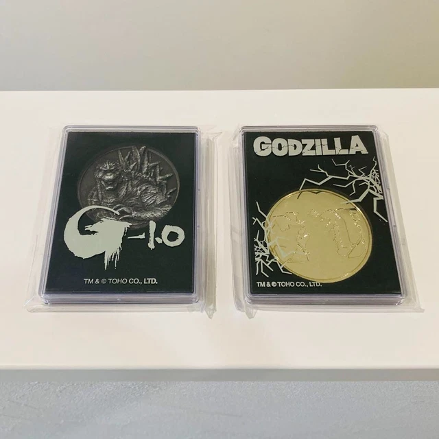MOVIE MEDAL GODZILLA minus one -1.0 70Th Anniversary Limited Japan Set ...