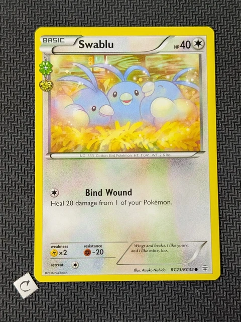SWABLU RC23/RC32 - Generations Radiant Collection Pokemon TCG NM $8.97 ...