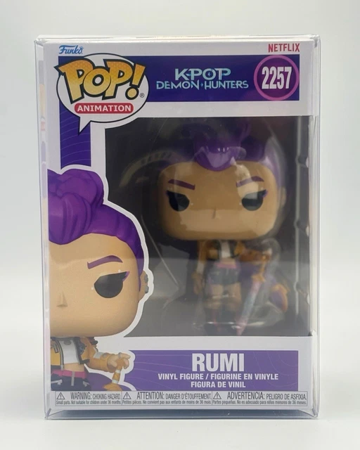 FUNKO POP! ANIMATION KPOP Demon Hunters Rumi #2257 Vinyl Figure ...