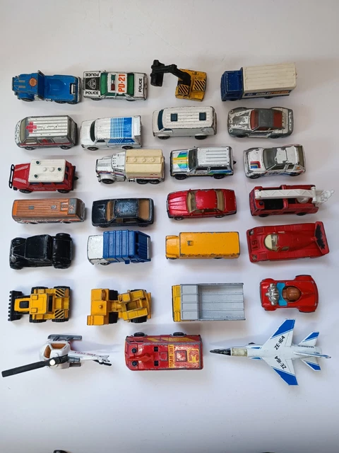 VINTAGE MATCHBOX KONVOLUT 70er 80er Jahre Modelle Autos LKW Flugzeug 25 St EUR 7,50 - PicClick DE
