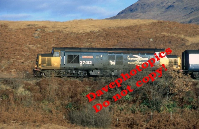 ORIGINAL 35MM Slide Diesel /Steam Train / Engine Railway 37412 (Loch ...