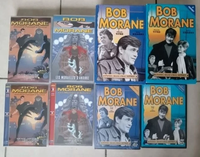 LOT DE DVD et VHS BOB MORANE EUR 30,00 - PicClick FR