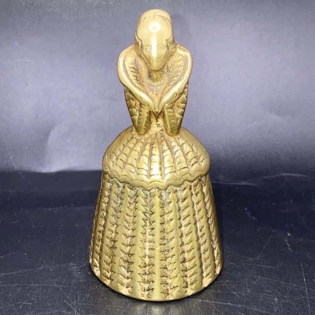 VINTAGE QUEEN ELIZABETH I - Brass Table Bell N £25.00 - PicClick UK