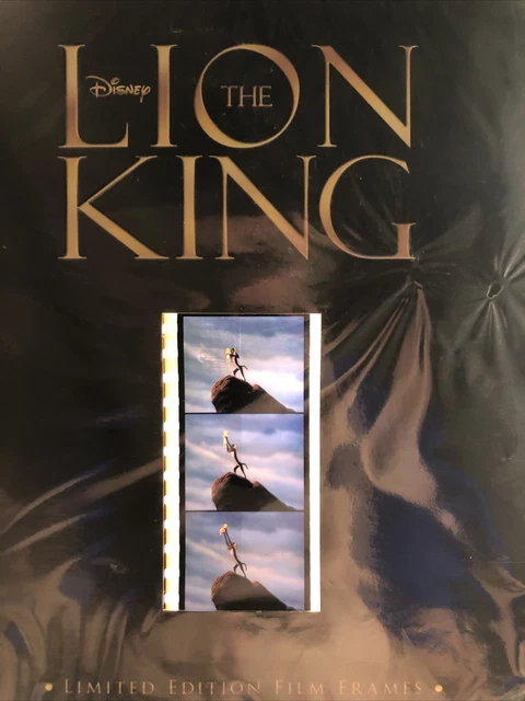 DISNEY THE LION KING LIMITED EDITION 35mm. FILM FRAMES £9.54 - PicClick UK