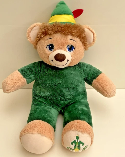 BUILD A BEAR Buddy The Elf Bear Plush Soft Toy Christmas Movie Hat £10. ...