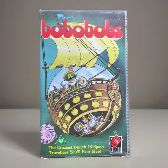 BOBOBOBS VINTAGE RARE VHS Childrens 1990 Animation Space Pirates £9.72 ...