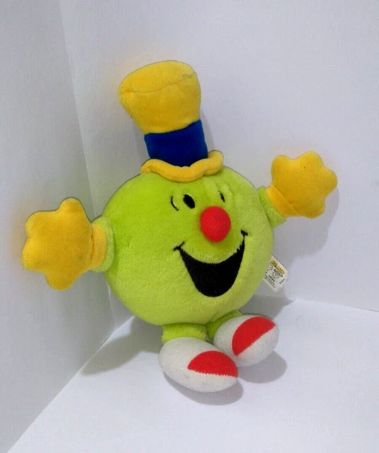 MR. MEN & Little Miss Mr. Funny Plush Soft Toy TV Film Golden Bear ...