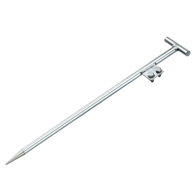 GROUND ROD COLD Galvanized Grounding Pin 2.3ft T-Shape Welding Plate ...