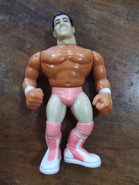 THE MODEL RICK Martel Original Hasbro WWF WWE Wrestling Figure Series 5 ...