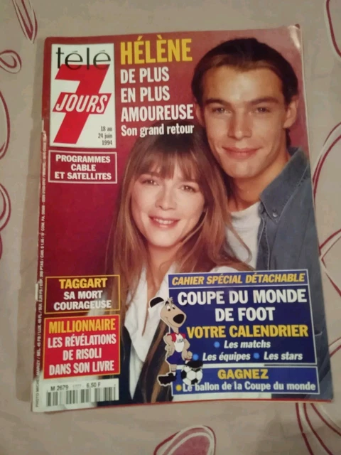 TÉLÉ 7 JOURS de 1994 - Hélène Rollès, Patrick Puydebat, Kimberlin Brown ...