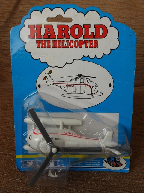 ERTL THOMAS THE Tank Engine and Friends Harold Helicopter cloud ...
