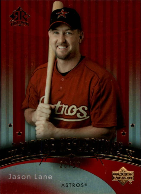 CARTE DE BASEBALL 2005 Reflections Red Houston Astros #113 Jason Lane FUT/99 EUR 2,34 - PicClick FR