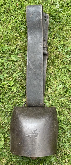 ANCIENNE CLOCHE DE Vache Dit Potet Signe Devouassoud Chamonix N°4 Tres Beau Son EUR 89,90 ...