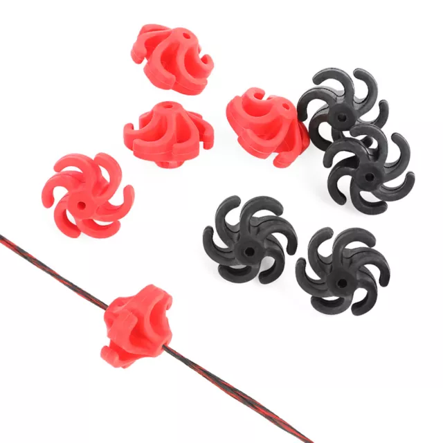 4PCS ARCHERY BOWSTRING Stabilizer String Silencer Recurve Compound Bow ...