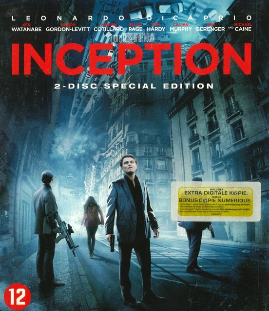 INCEPTION (2010) 2-DISC Special Edition Blu-ray, Leonardo DiCaprio, Ken Watanabe EUR 4,75 ...