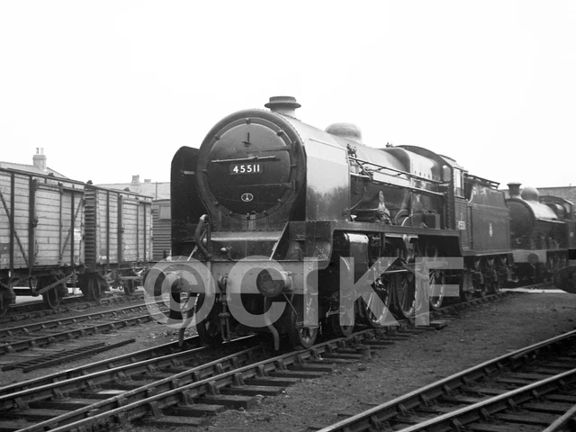 RAILWAY PHOTOGRAPH 6X4 LMS 45543 Patricroft 1960. £2.95 - PicClick UK