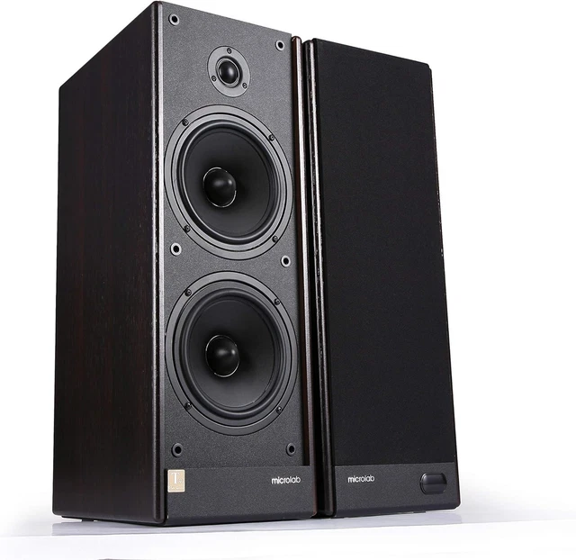 MICROLAB SOLO 7C Active Hi-Fi Stereo Speakers 110W RMS w/ Remote ...