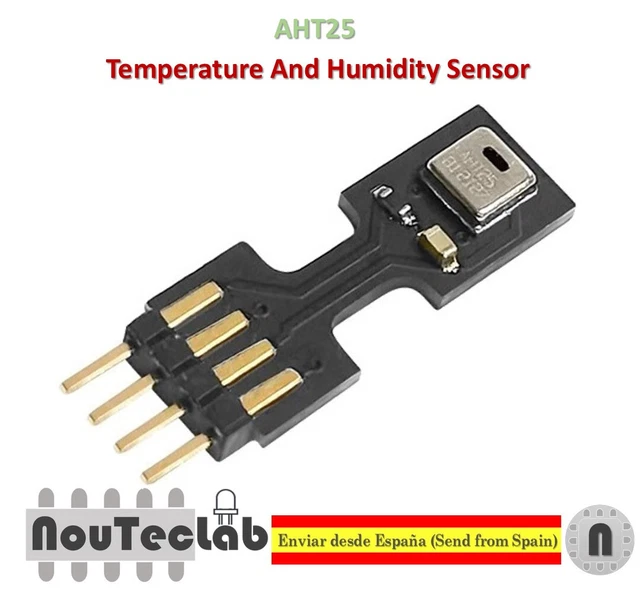AHT25 INTEGRATED TEMPERATURE and Humidity Sensor Module I2C High ...