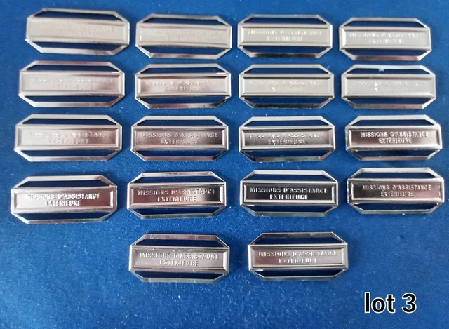 LOT N°3 - 18 Agrafes pour Médailles Militaires EUR 10,00 - PicClick FR