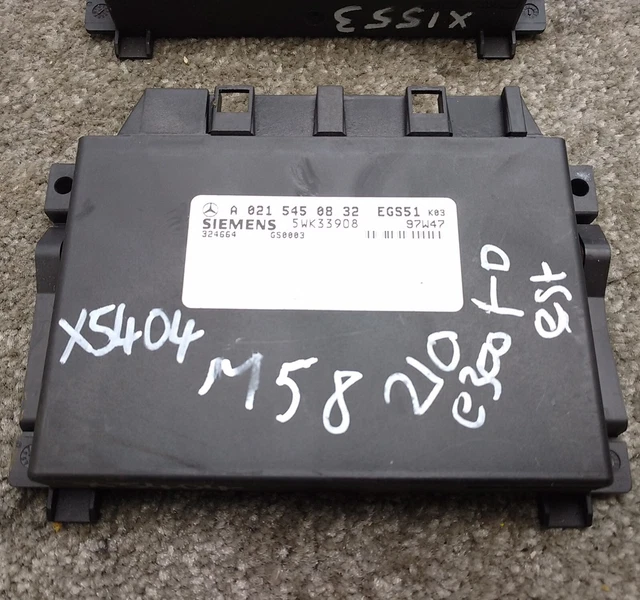 MERCEDES GEARBOX CONTROL Unit Transmission ECU W210 E300TD 0215450832 ...