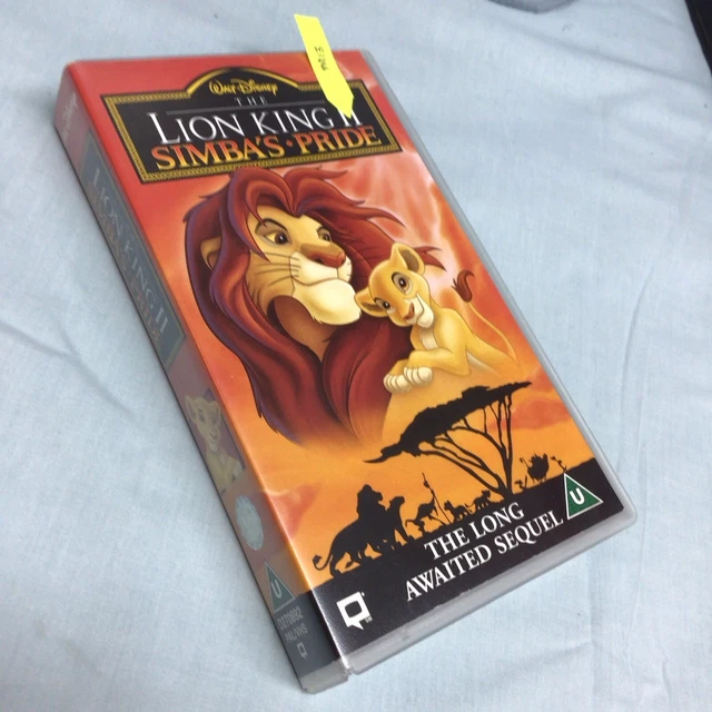 WALT DISNEY - The Lion King 2 - Simba's Pride - Video - VHS Tape £4.92 ...