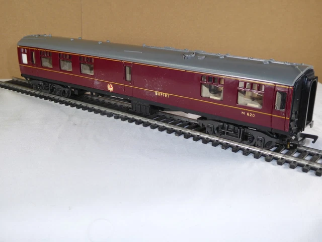 TRIX TTR 00 Gauge BR MK 1 Buffet Car Coach in Maroon Livery no M1820 £ ...