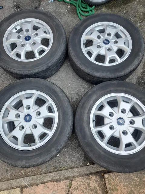 FORD TRANSIT MK8 Custom Allow Wheels 16”/ With Tyres £250.00 - PicClick UK