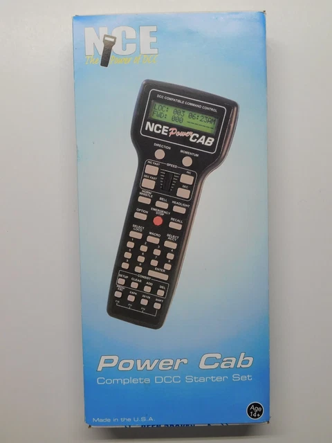 NCE POWER CAB kit complet de démarrage DCC ÉCHELLE NCE 5240025 NEUF EUR ...