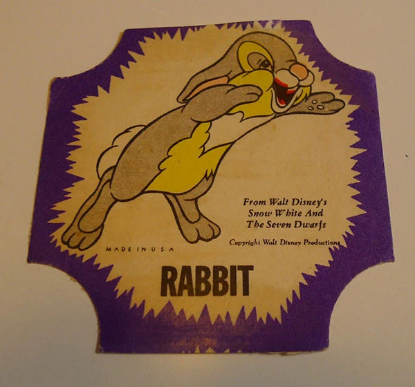 1950'S DONALD DUCK Bread label Snow White Rabbit $20.00 - PicClick CA