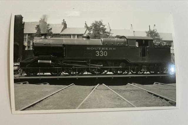 RAILWAY LOCOMOTIVE PHOTOGRAPH- L Class - Southern 330 - F266 £3.50 ...
