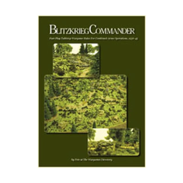 SPECIALIST MILITARY PUB Historical Mini Rules Blitzkrieg Commander (1st ...