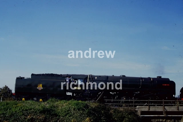 70000 BRITANNIA LOCOMOTIVE Oct 1994 6 x Original 35mm Railway Slides ...