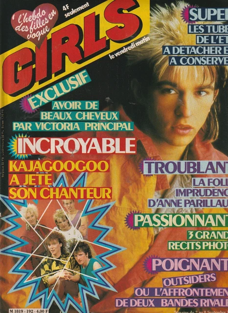 Jean Luc Lahaye Victoria Principal Anne Parillaud Heve Vilard Matt
