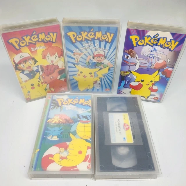 CASSETTE TAPE VHS Cartoons Pokemon Lot 5PZ £16.00 - PicClick UK