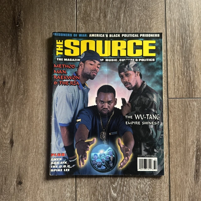 RARE THE SOURCE Magazine October 1995 Wu-Tang Clan Method Man Raekwon ...