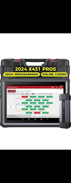 LAUNCH X431 PRO 5 Scan Tool: 2024 J2534 Reprogramming Tool, ECU Online ...