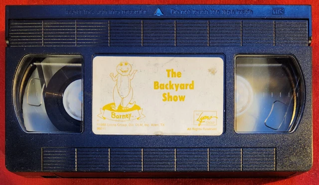 THE LYONS GROUP Barney: The Backyard Show VHS 1988 $13.99 - PicClick CA