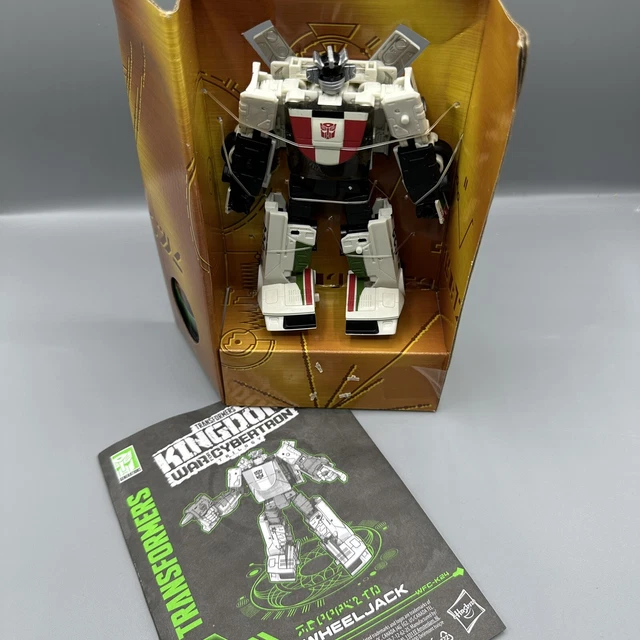 WFC-K24 WHEELJACK TRANSFORMERS War for Cybertron Kingdom Deluxe Hasbro ...