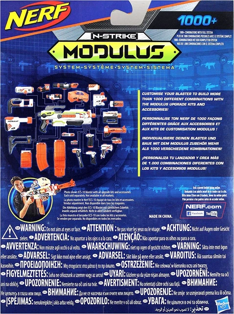 NERF MODULUS STORAGE Shield C0387 N-Strike Kids Nerf Accessories Dart ...