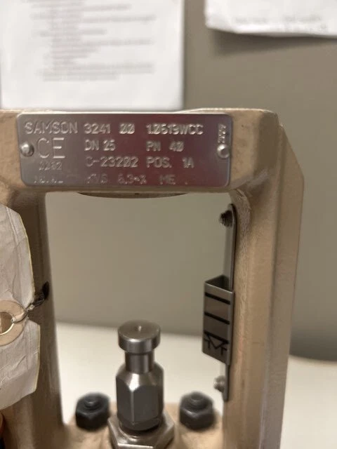 SAMSON 3241 VALVOLA di controllo globo 1" - Nuova EUR 507,96 - PicClick IT