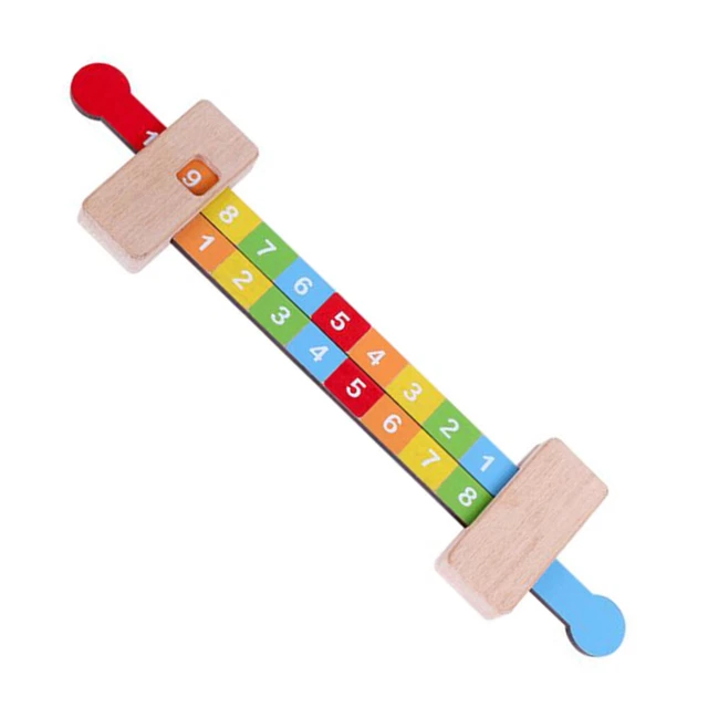 NUMBERS MATCHING RULER Math Toy Kids Calculation Children Preschool £10 ...