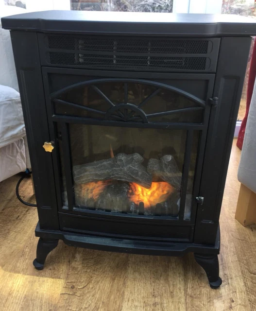 BIFLAME LARGE WOOD burner log effect Electric Traditional Stove ...