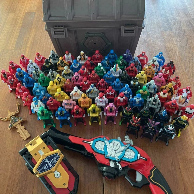 POWER RANGERS SUPER Megaforce Gokaiger Ranger Key 92p Set Morpher ...