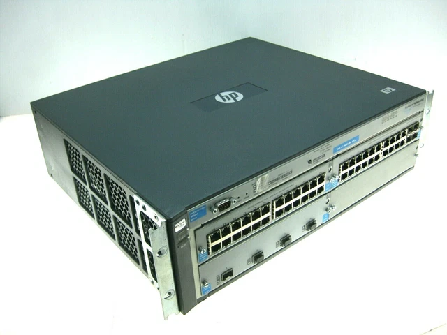 HP PROCURVE 4204VL J8770A Gigabit Ethernet Switch J9033A, J8776A ...