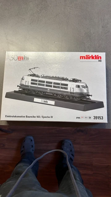 MÄRKLIN ELEKTROLOKOMOTIVE BAUREIHE 103 /Epoche 4, OVP, unbespielt, neuwertig EUR 300,00 ...
