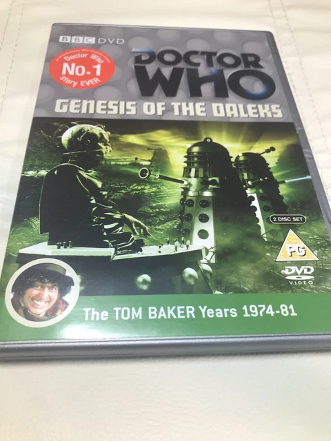 DOCTOR WHO: GENESIS of the Daleks DVD (2 Disc) Tom Baker 1975 BBC Sci ...