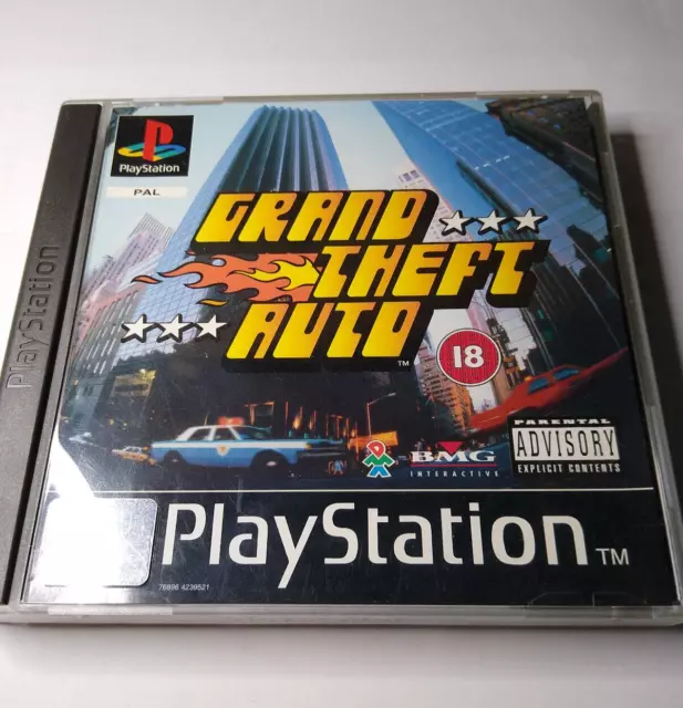 GRAND THEFT AUTO - PS1 With Map Complete EUR 29,97 - PicClick FR